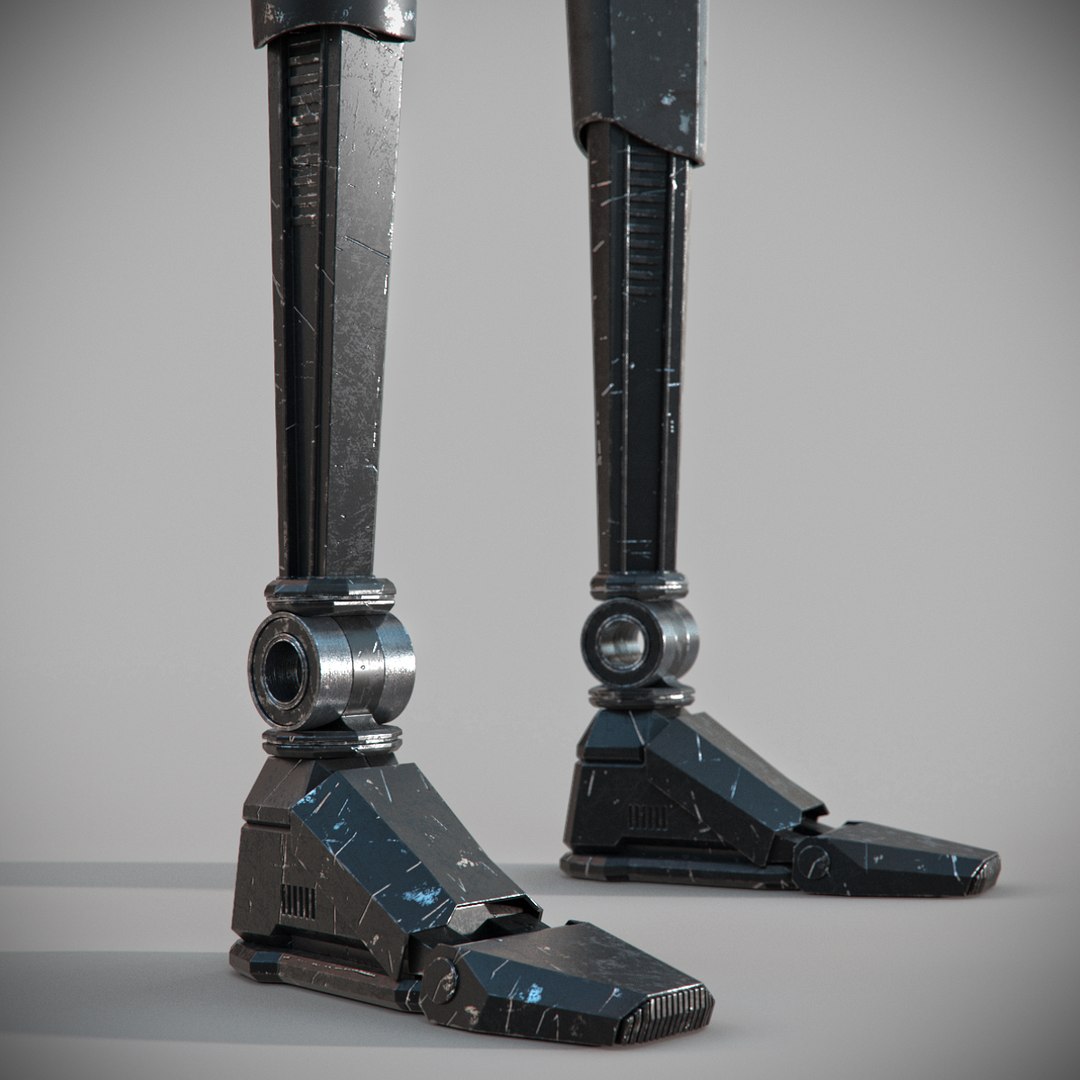 3d Star Wars K-2so Droid