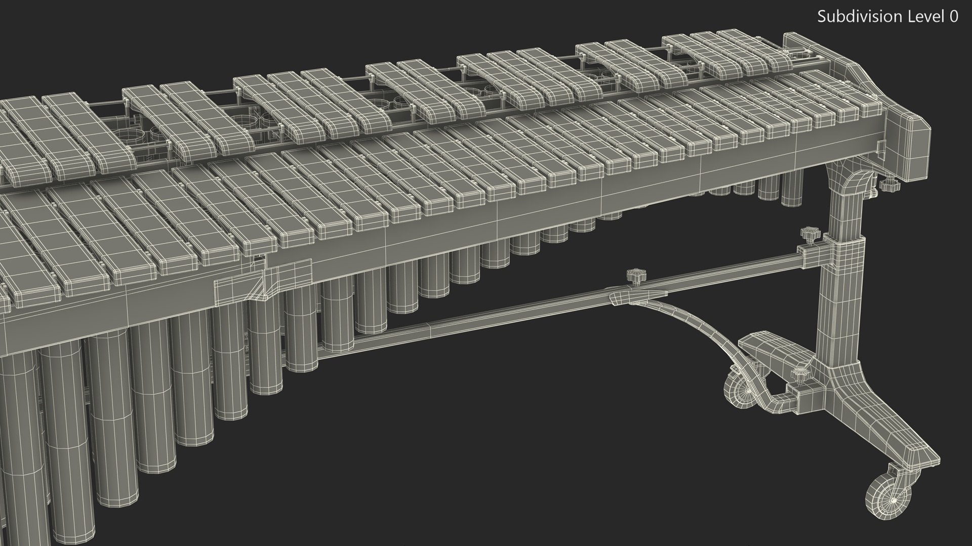 3D Musical Instrument Marimba - TurboSquid 2416386