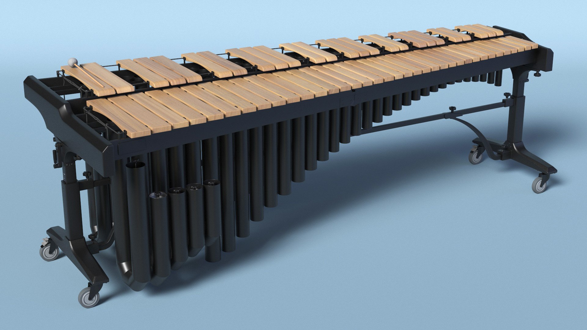 3D Musical Instrument Marimba - TurboSquid 2416386