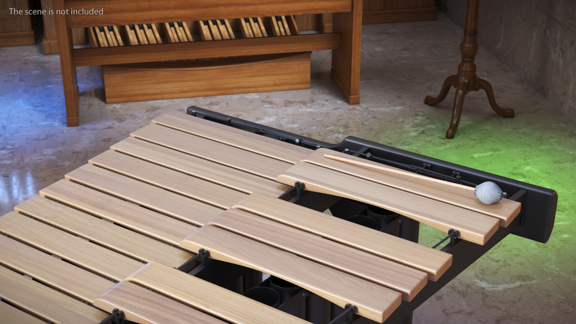 3D Musical Instrument Marimba - TurboSquid 2416386