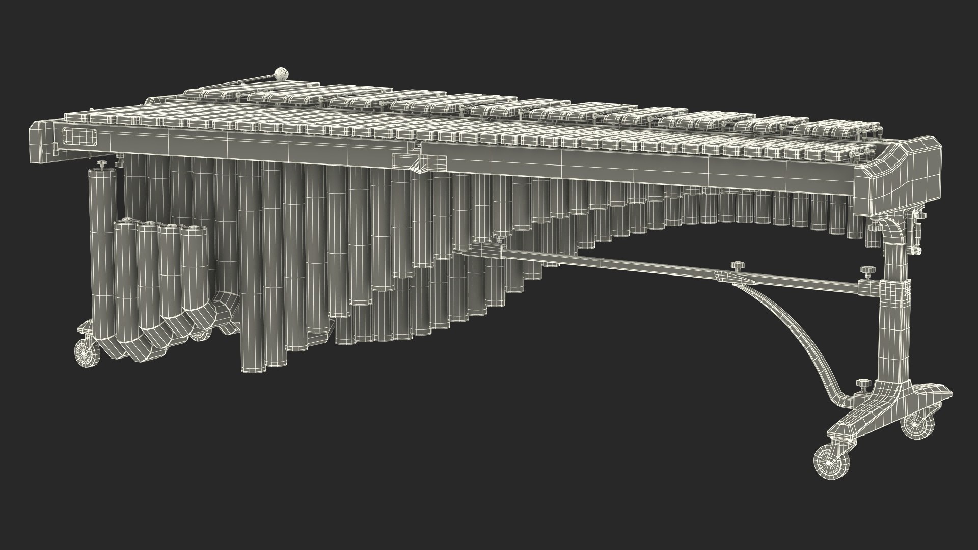 3D Musical Instrument Marimba - TurboSquid 2416386
