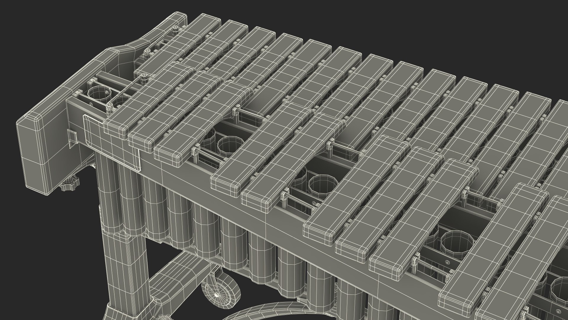 3D Musical Instrument Marimba - TurboSquid 2416386