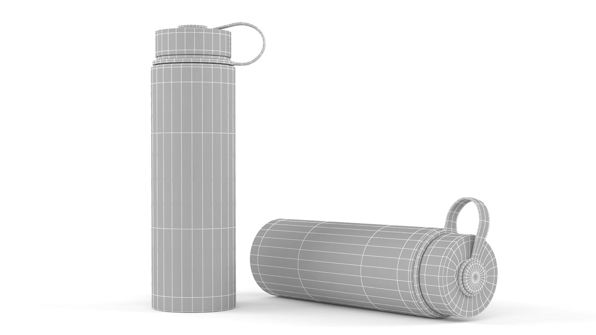 Water Bottle 3D Model - TurboSquid 2039378