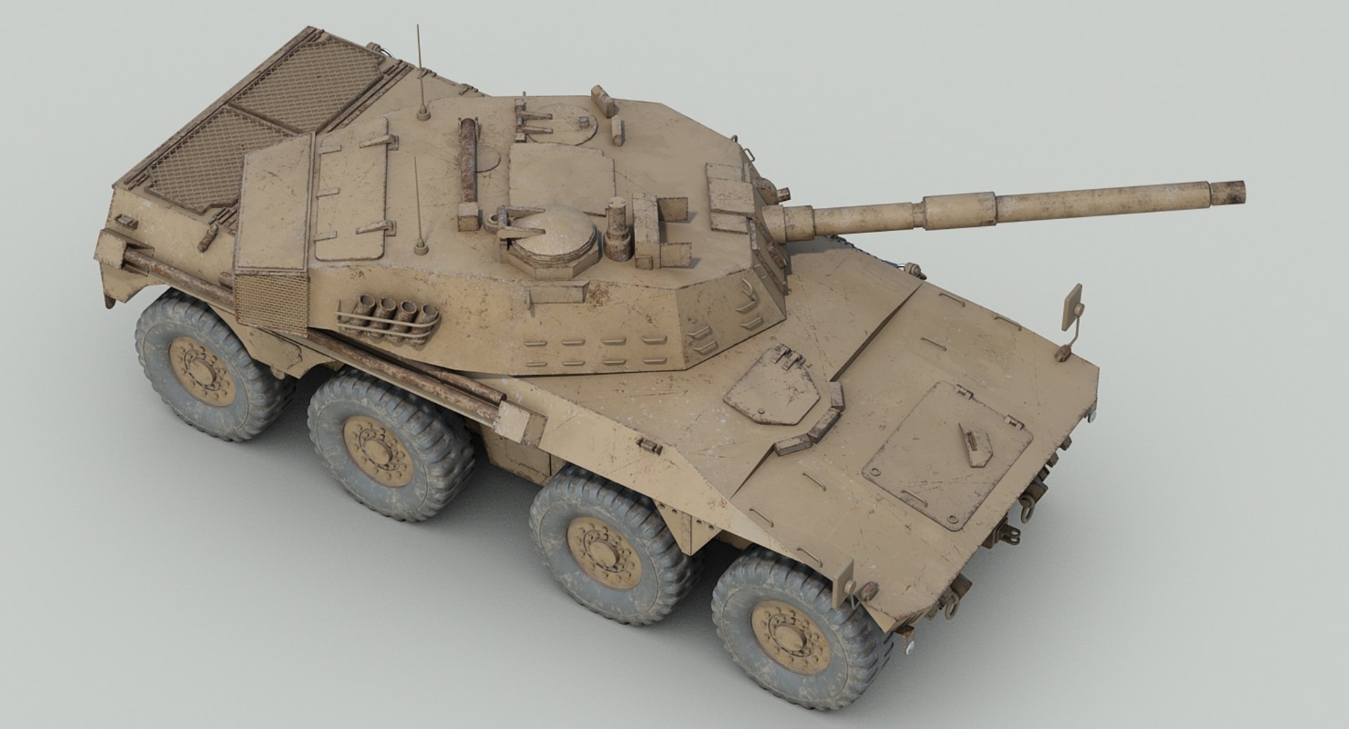 South Rooikat 3D - TurboSquid 1252095