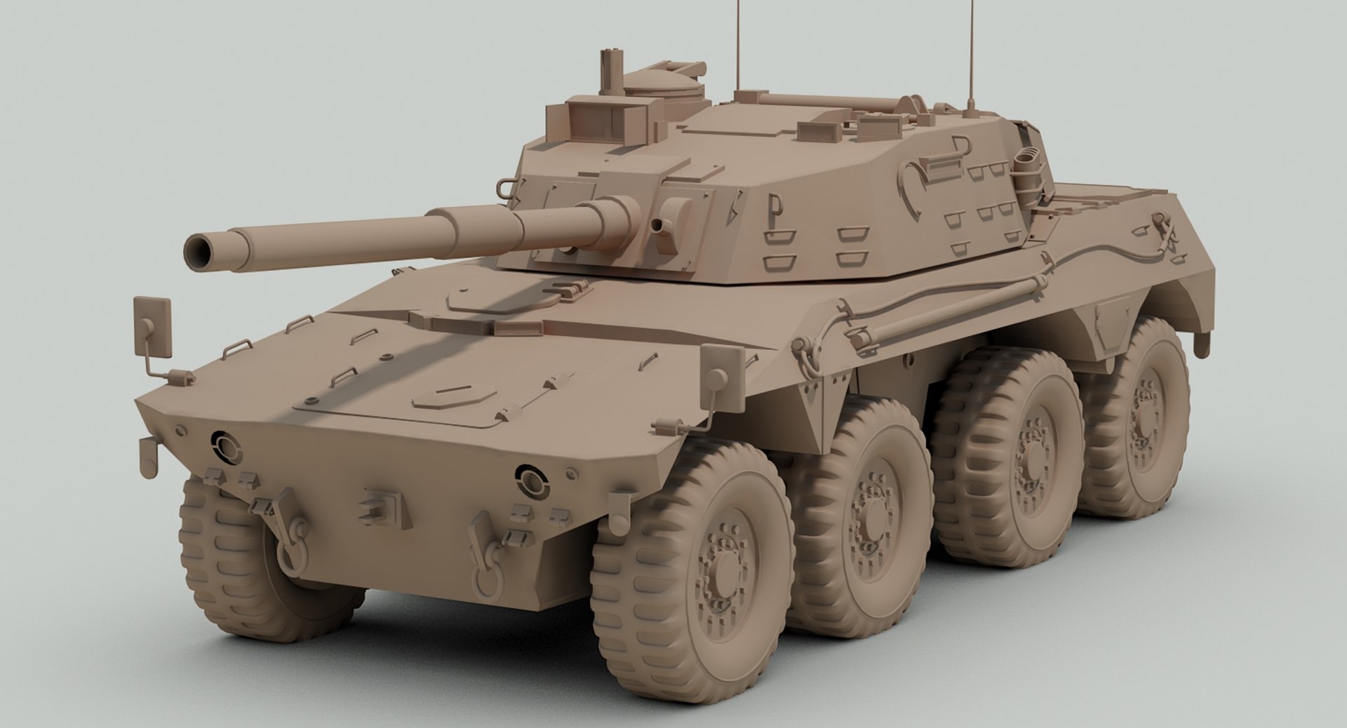 South Rooikat 3D - TurboSquid 1252095