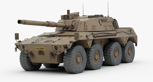 South rooikat 3D - TurboSquid 1252095