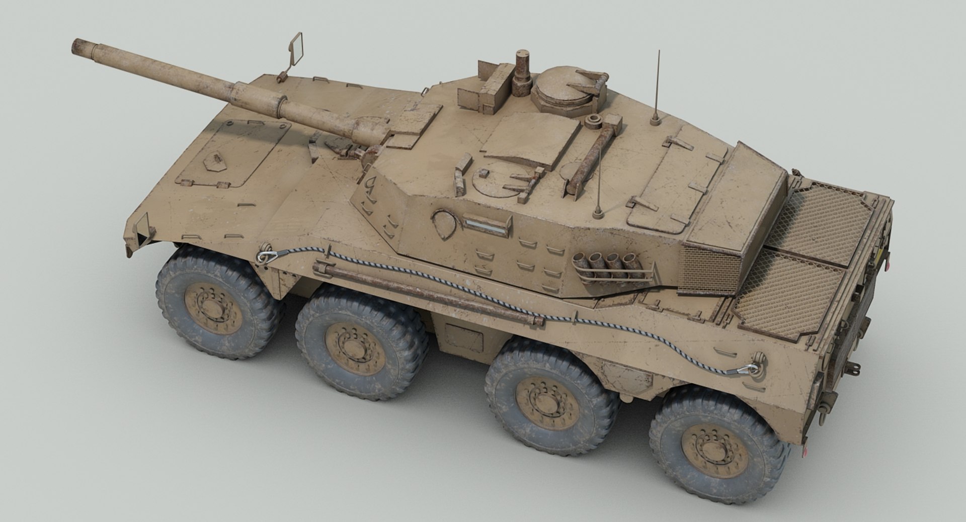 South Rooikat 3D - TurboSquid 1252095