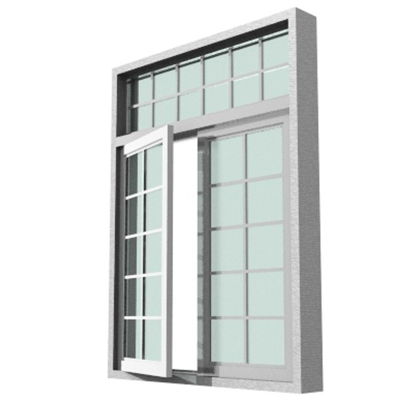 3d model of window