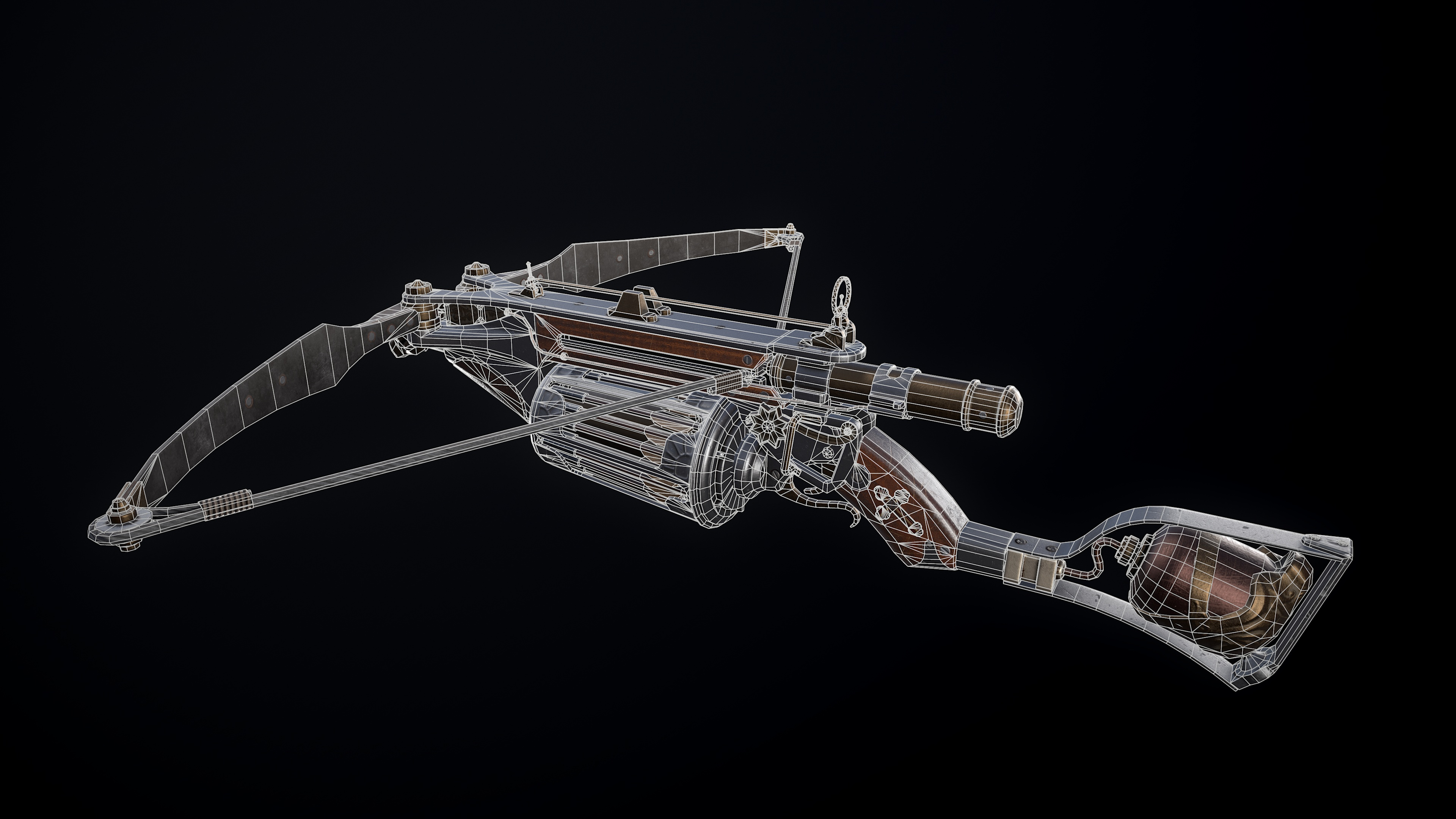 Van helsing crossbow 3D model - TurboSquid 1378390