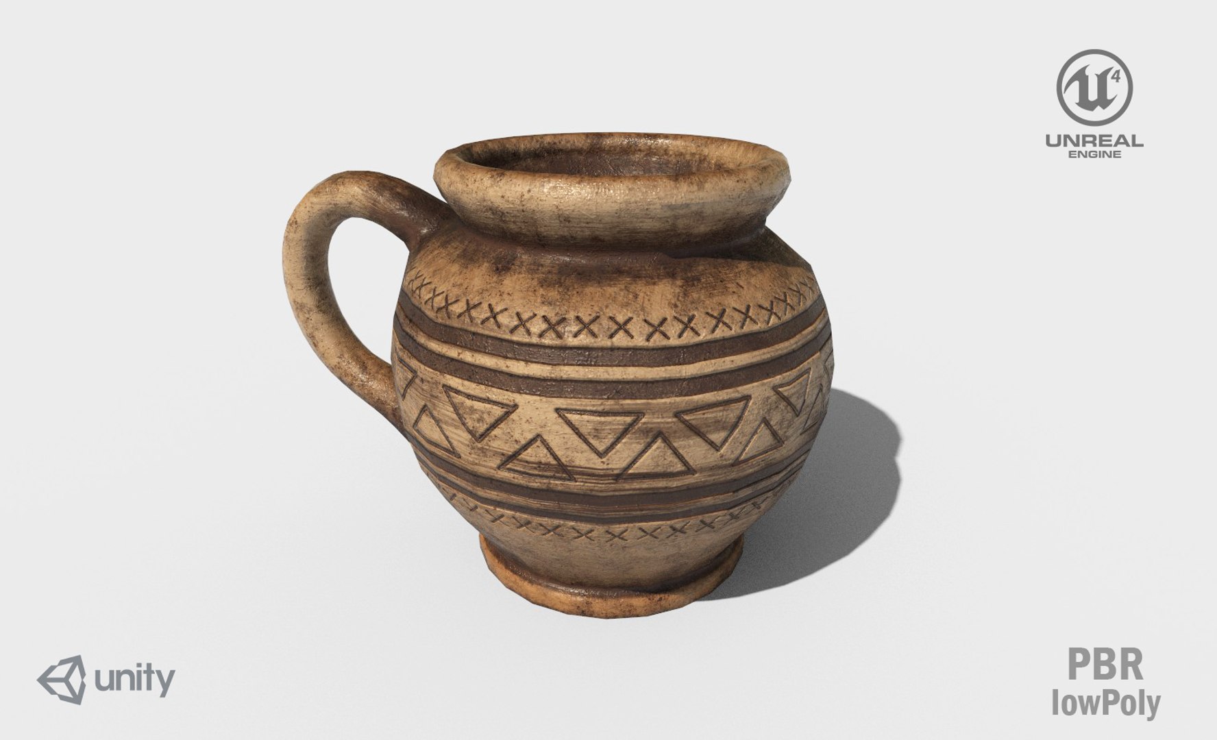 Ancient Pot 3D Model - TurboSquid 1273544