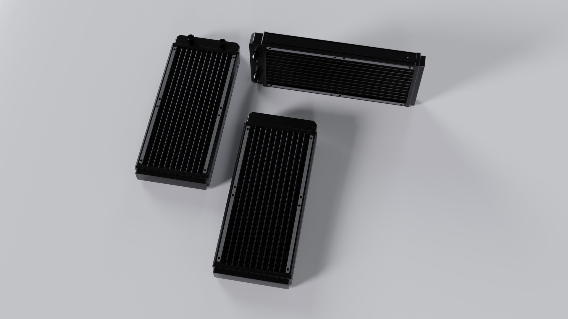 3D Model Water Cooling Radiator - 240 Mm - TurboSquid 1997322