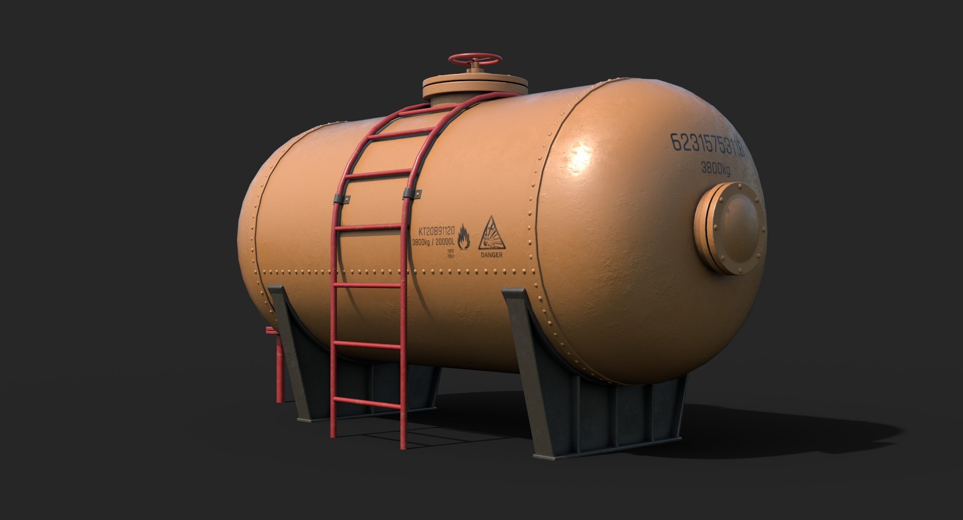 Tank Container 3D Model - TurboSquid 1368860