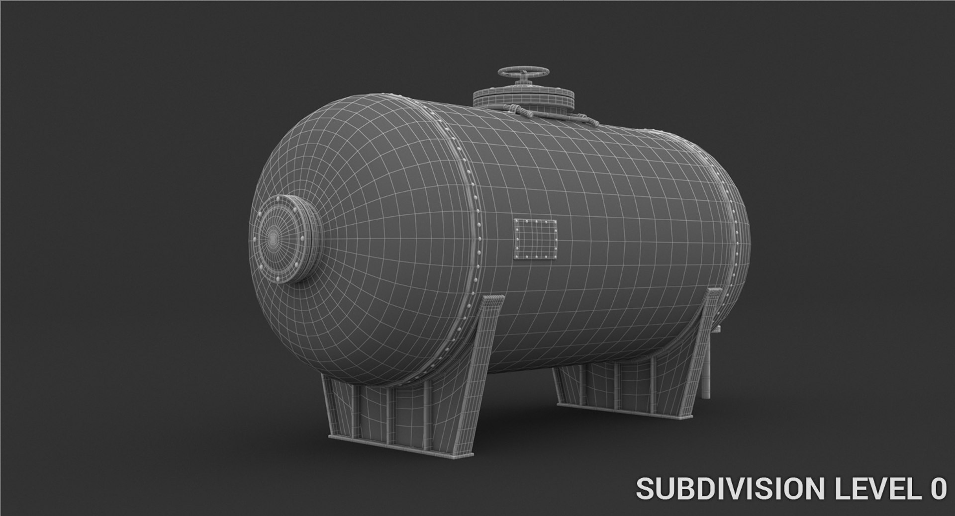 Tank Container 3D Model - TurboSquid 1368860