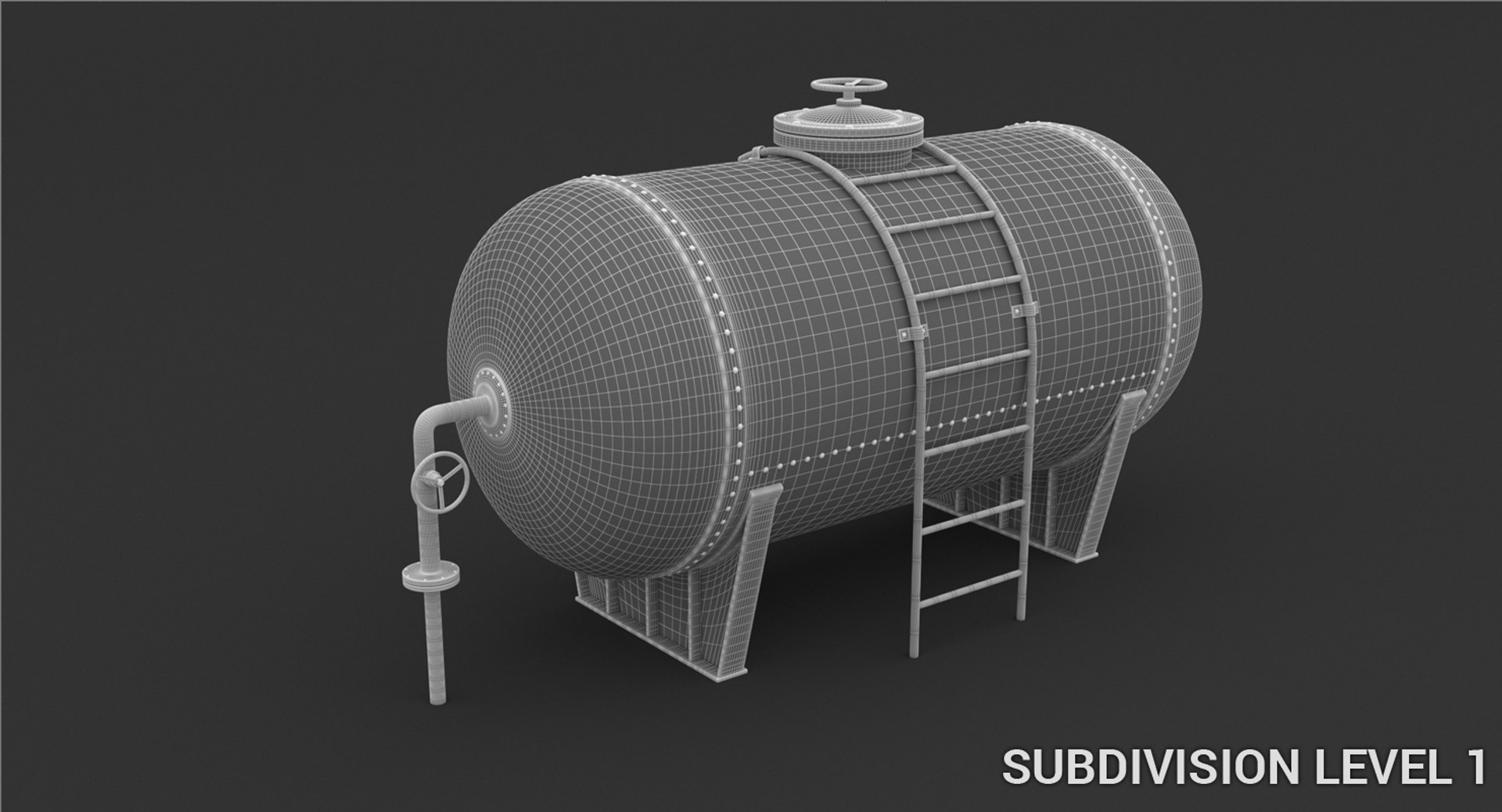 Tank Container 3D Model - TurboSquid 1368860