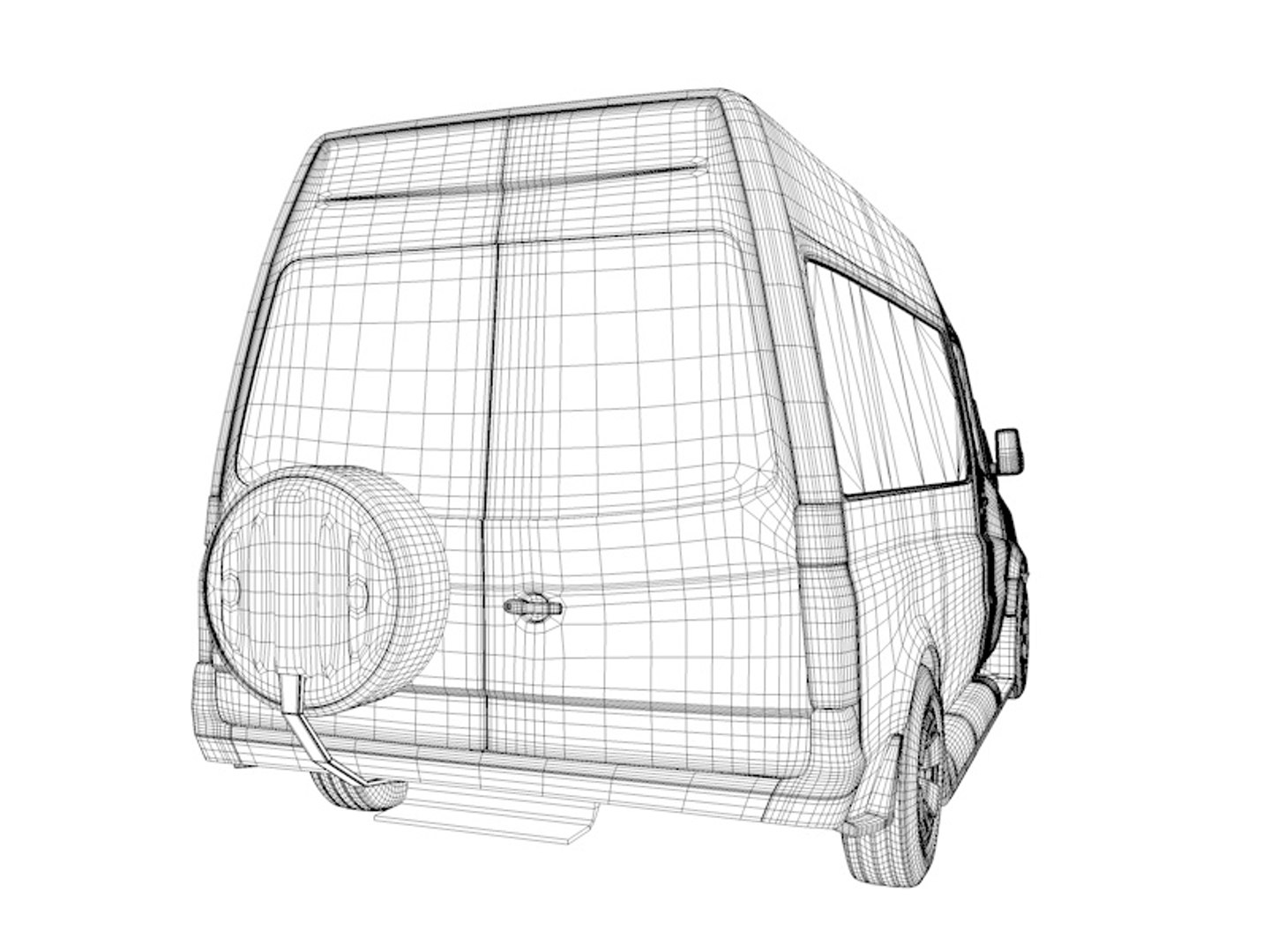 Rs22 Sprinter Van 3d Model