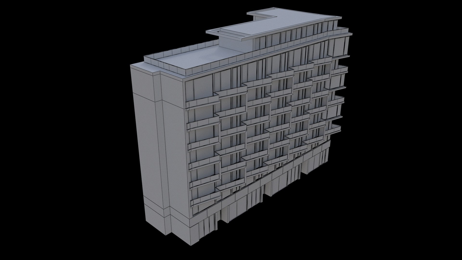 3D Buildingmoderngeneric10 Model - TurboSquid 2312239