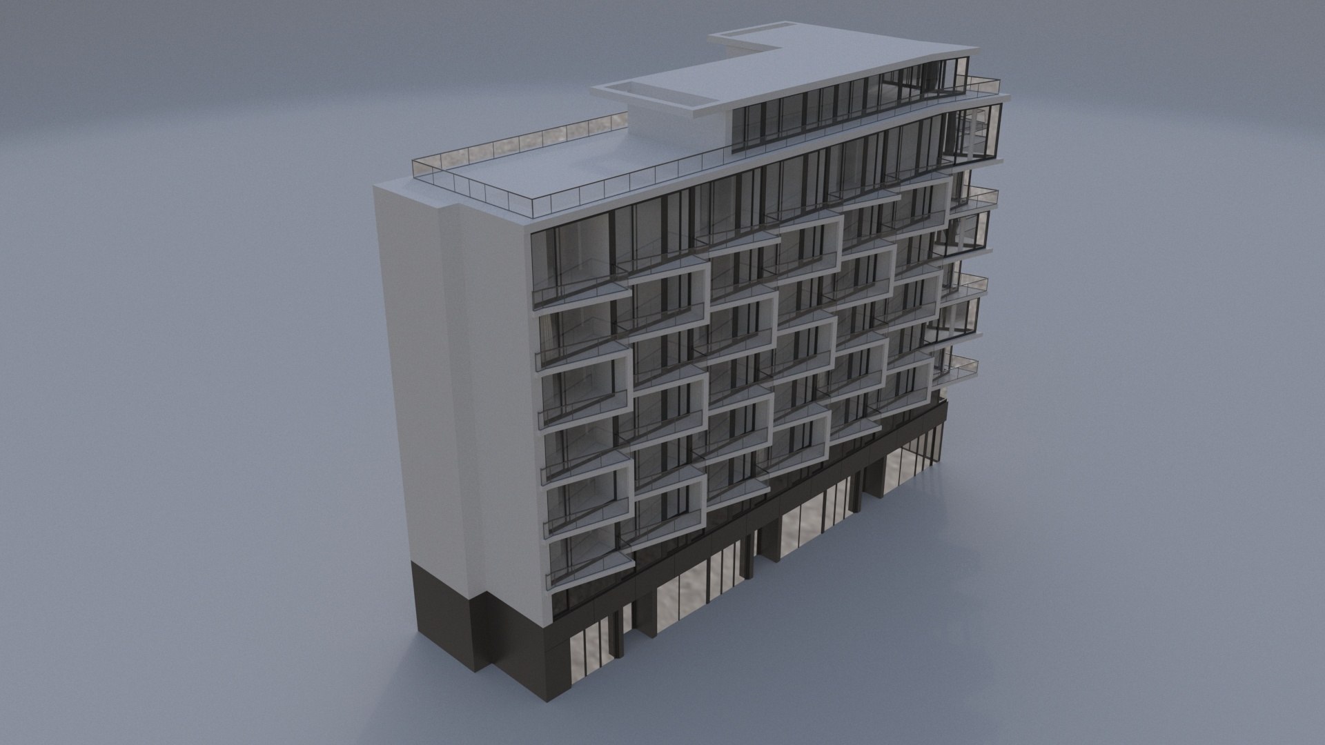 3D Buildingmoderngeneric10 Model - TurboSquid 2312239