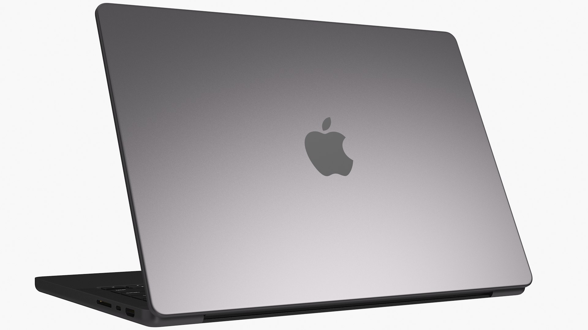 Apple MacBook Pro 14 M5 2025 Space Black 3D Model - TurboSquid 2480753