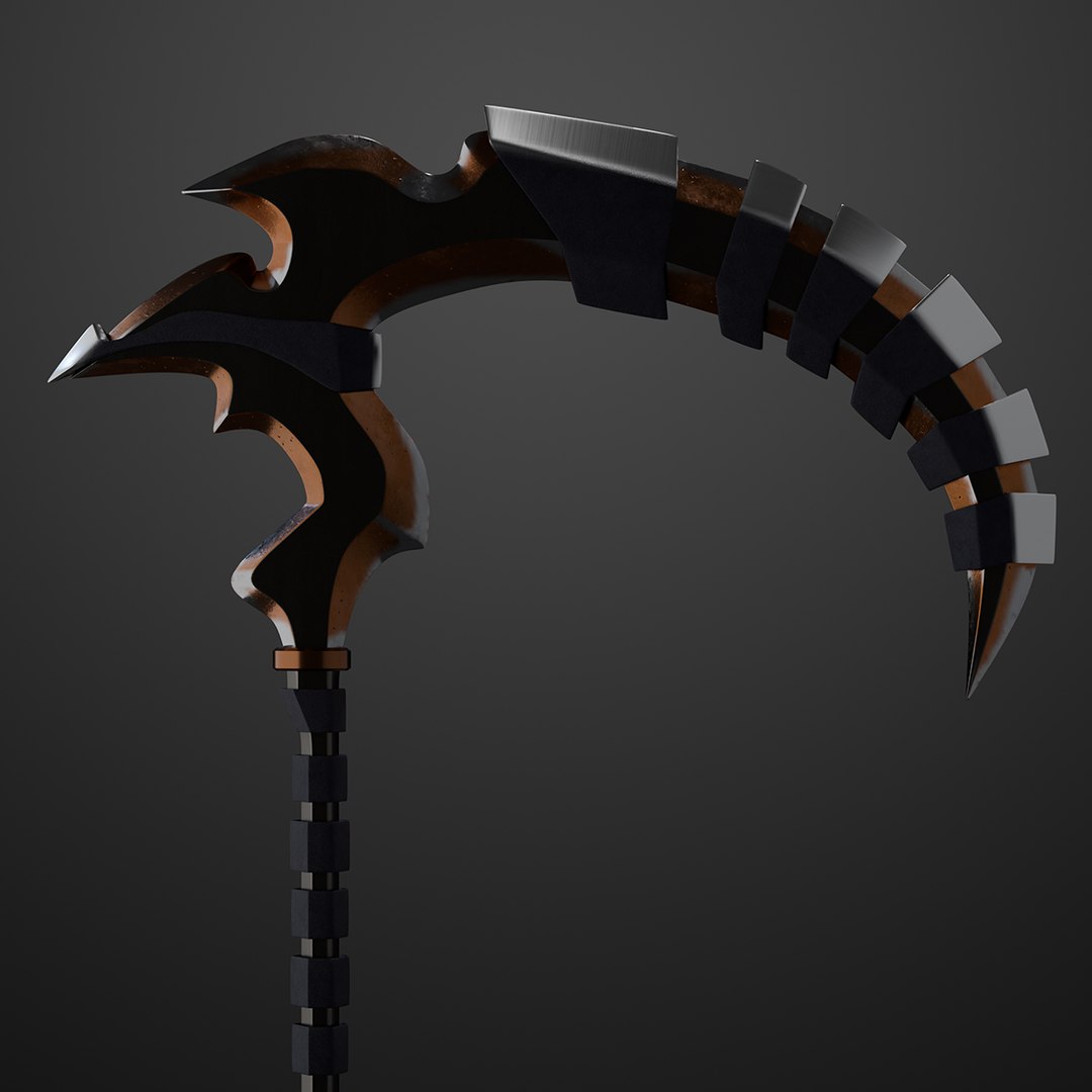 3D Model Scythe - TurboSquid 2195046