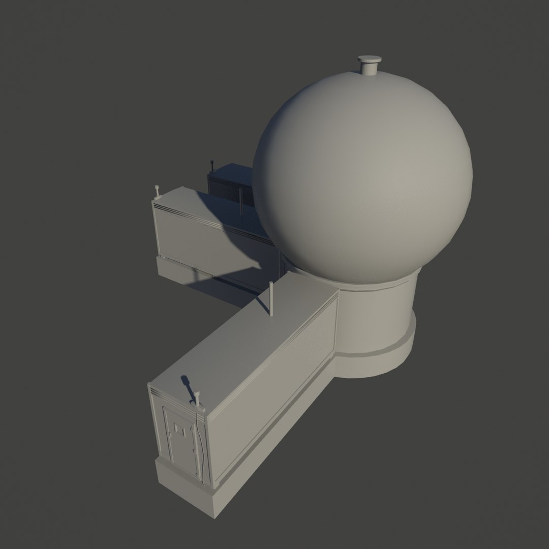 ifics station 3d model