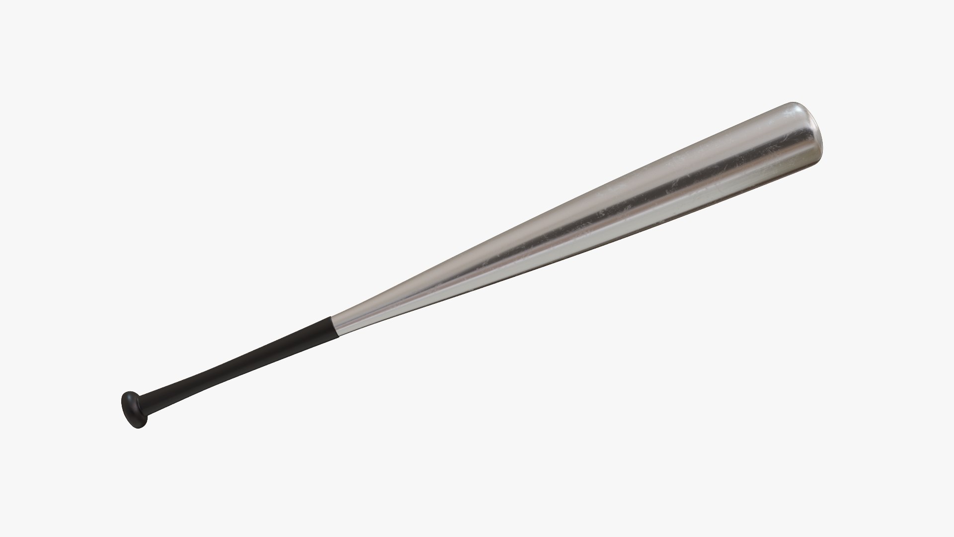 3D Metal Baseball Bat - TurboSquid 2171475