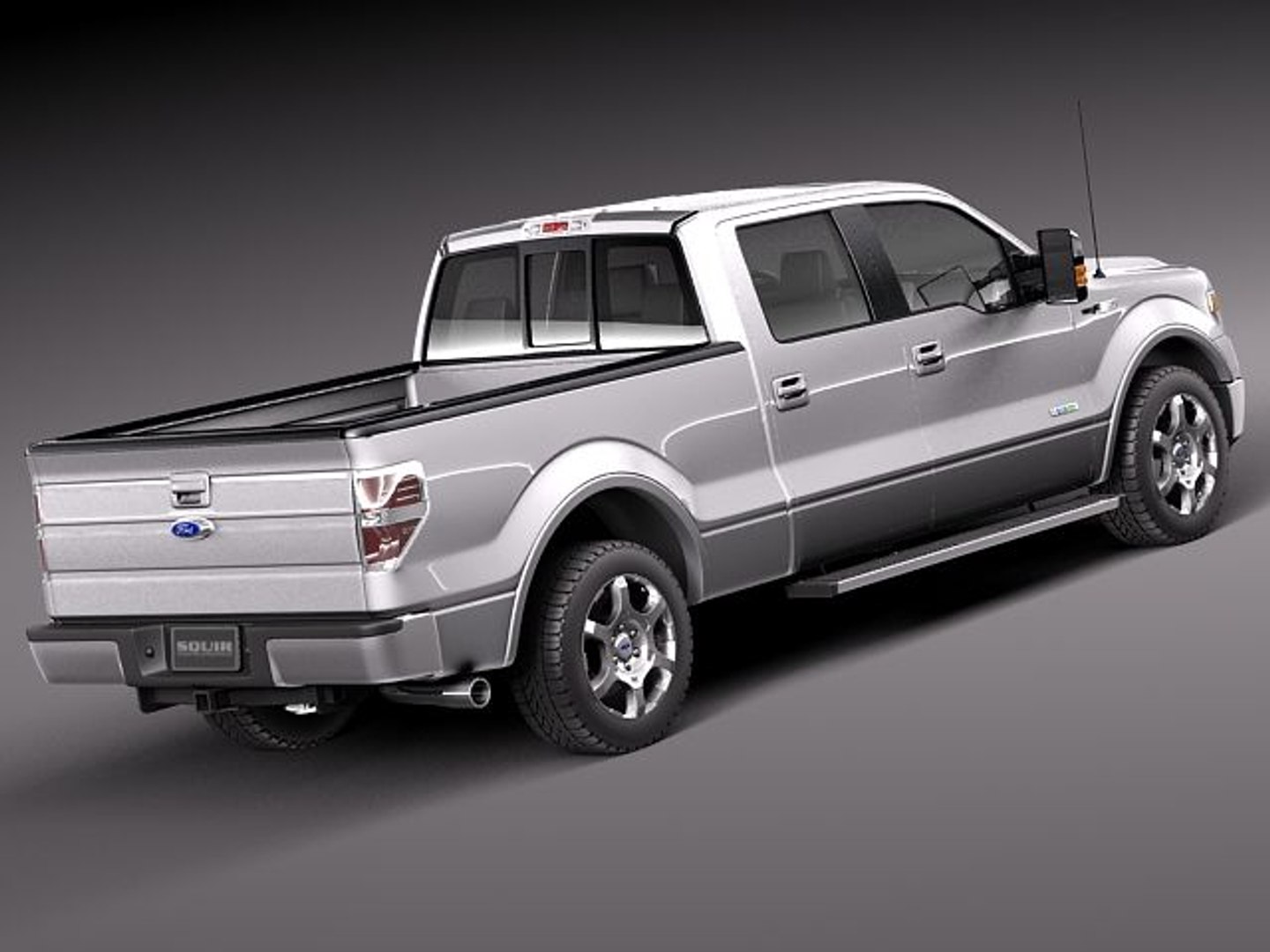 F150 F-150 Crew Cab C4d