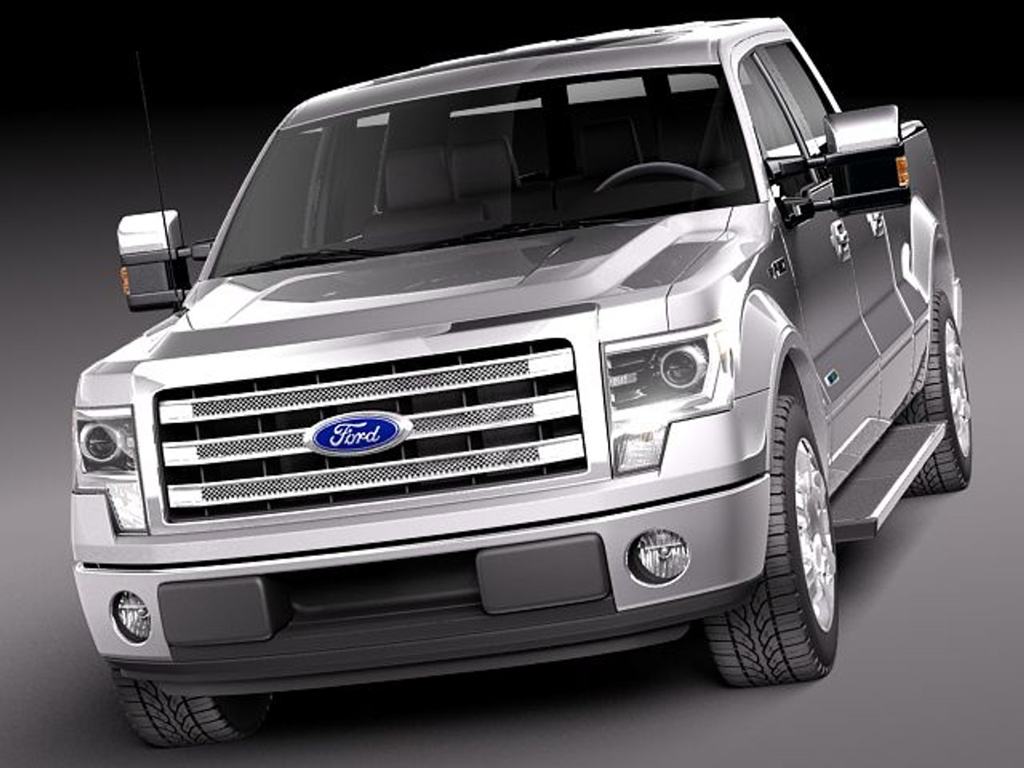 F150 F-150 Crew Cab C4d