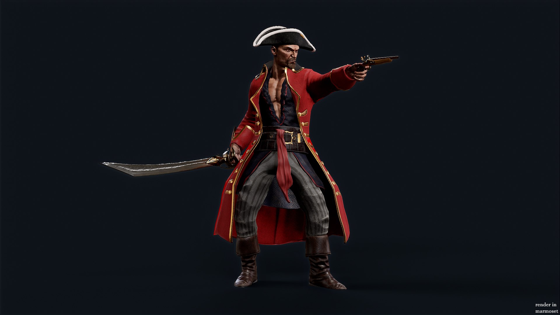 PIRATE R3 Model - TurboSquid 2328237