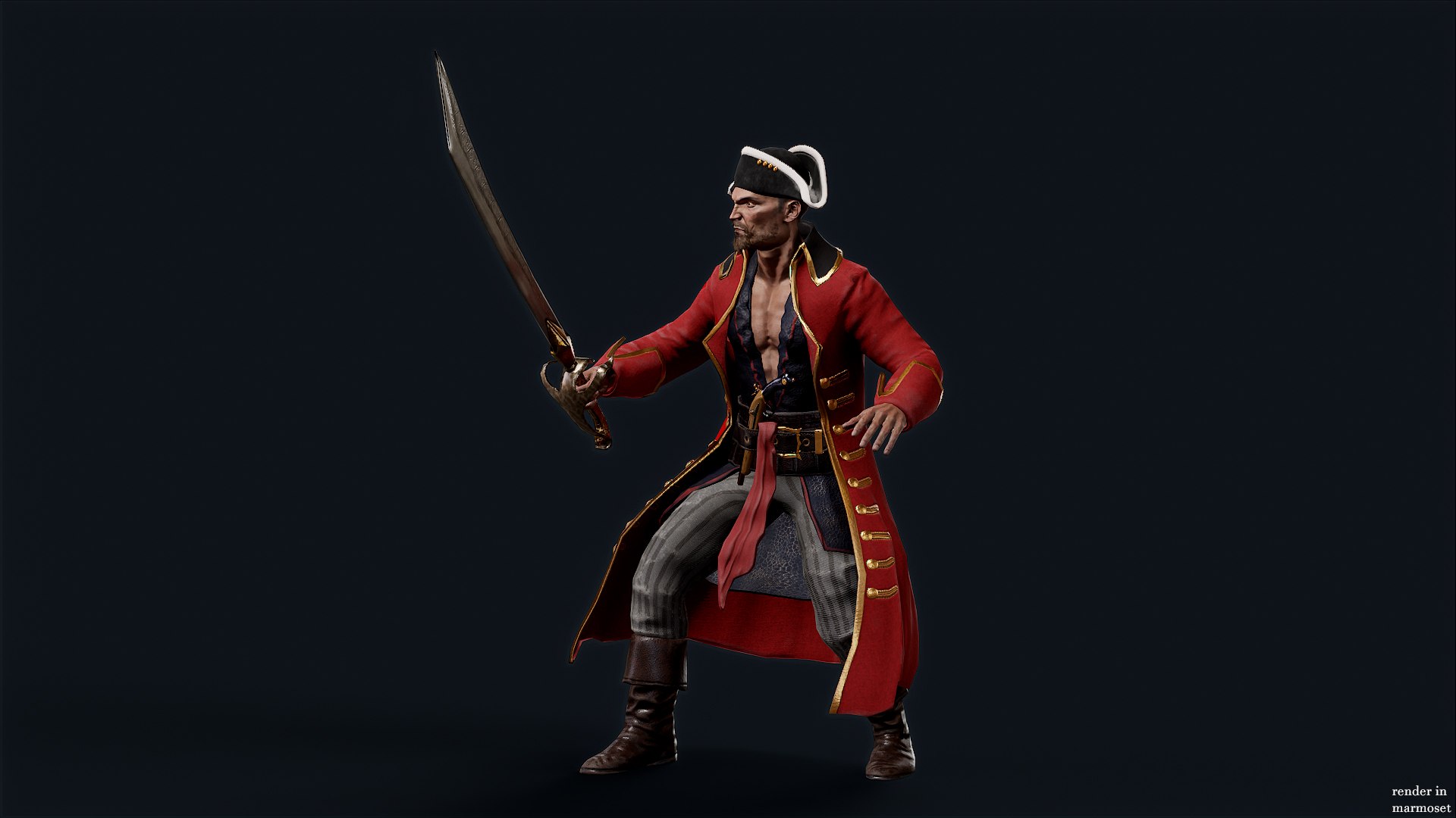 PIRATE R3 Model - TurboSquid 2328237