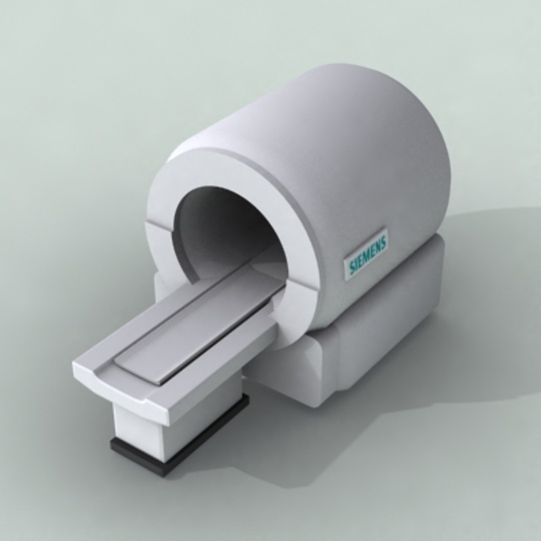3d Model Mri Scanner