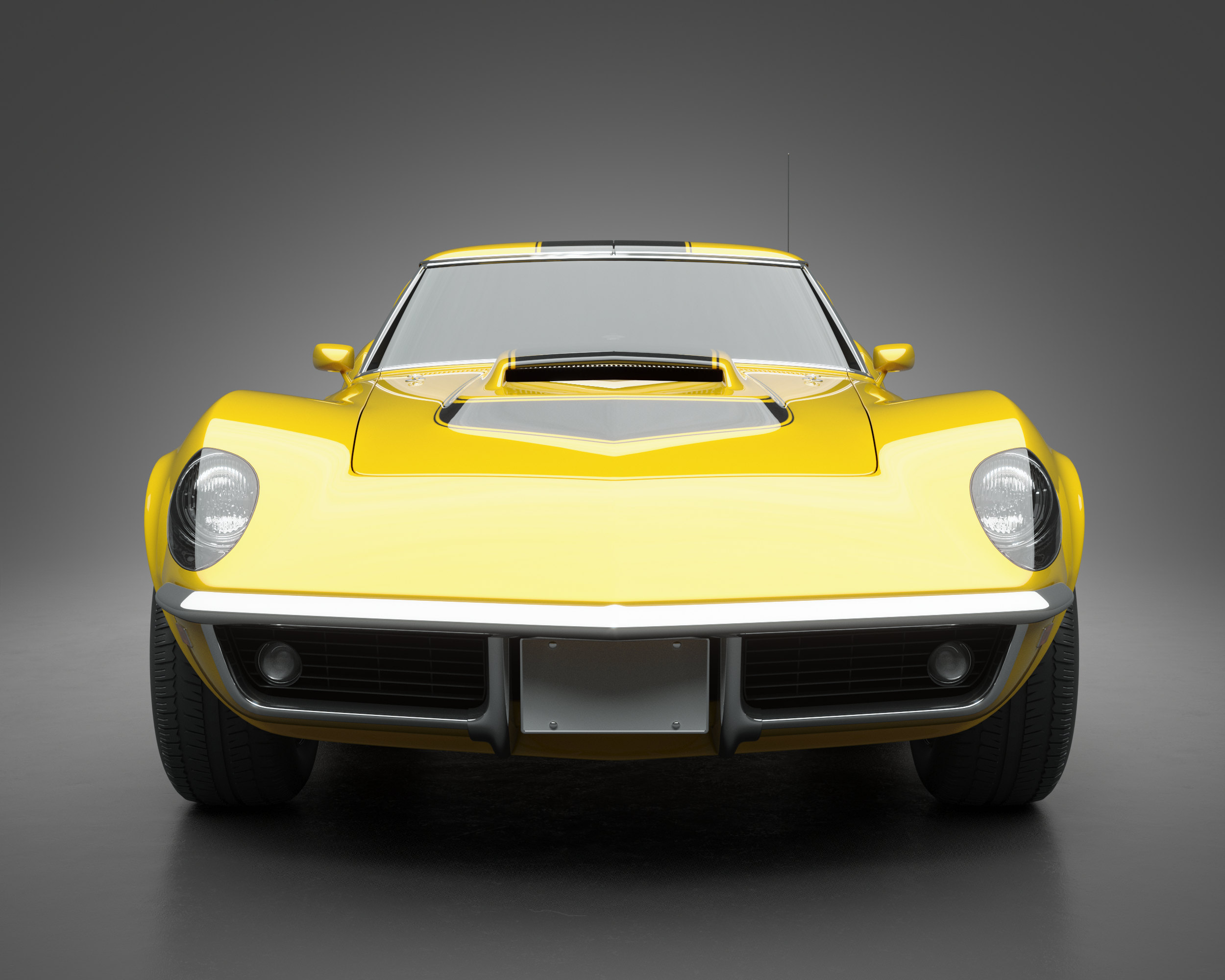 modèle 3D de 1969 Baldwin-Motion Corvette Phase III GT - TurboSquid 1743246