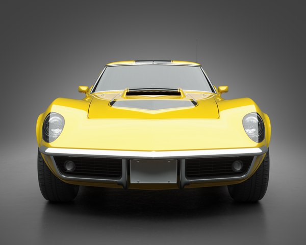 1969 Baldwin-Motion Corvette Phase III GT 3D model - TurboSquid 1743246