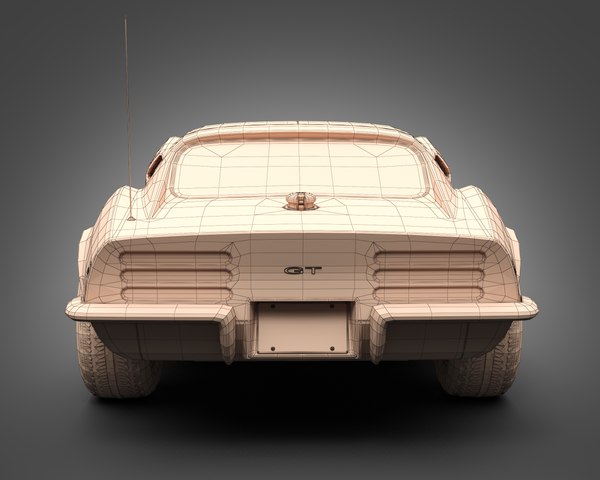 1969 Baldwin-Motion Corvette Phase III GT 3D model - TurboSquid 1743246