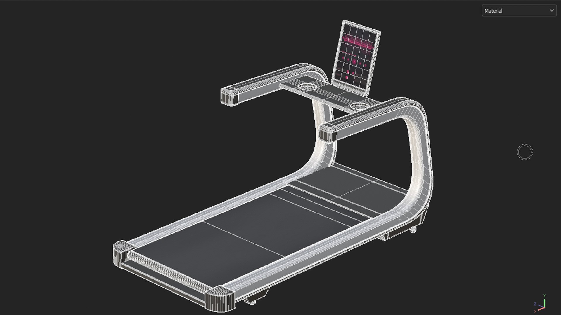 Treadmill 3D model - TurboSquid 2124806