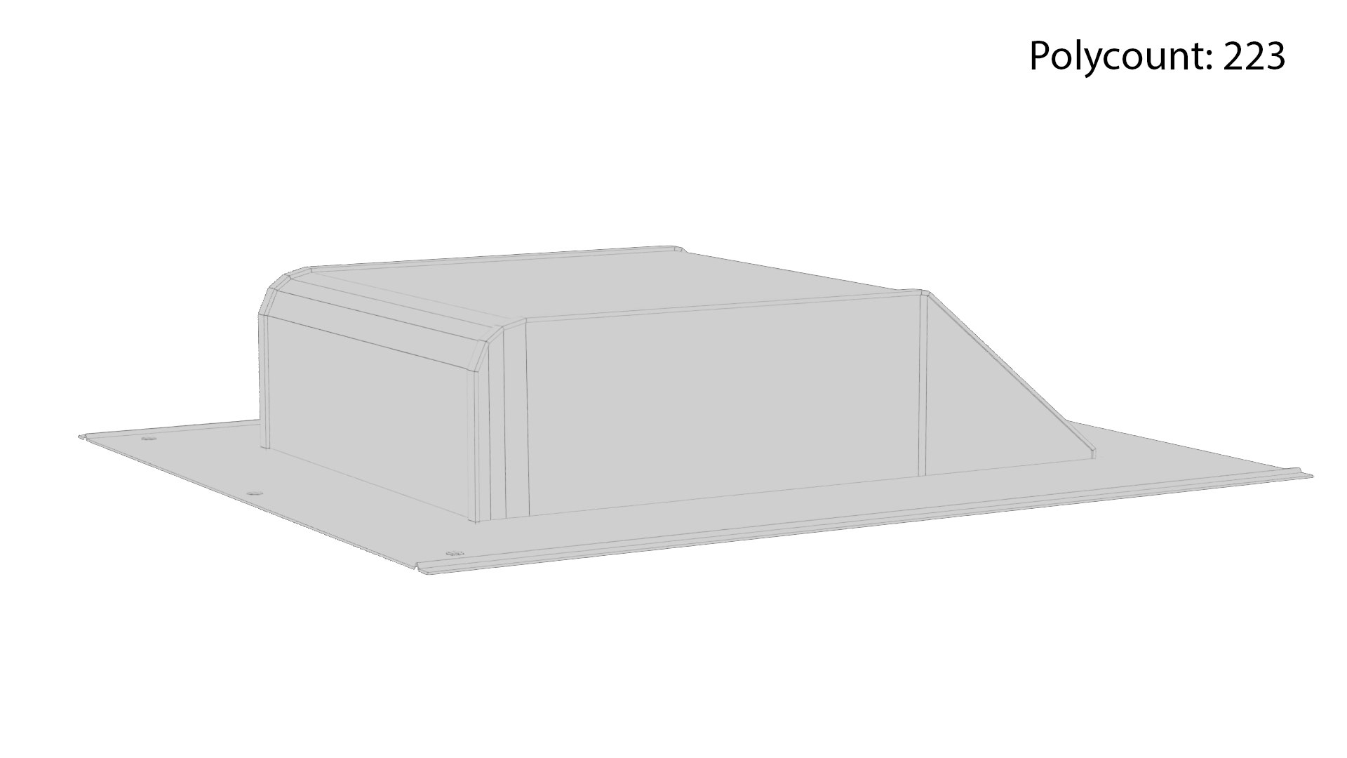 3D Model Box Vent 01 - TurboSquid 2393057