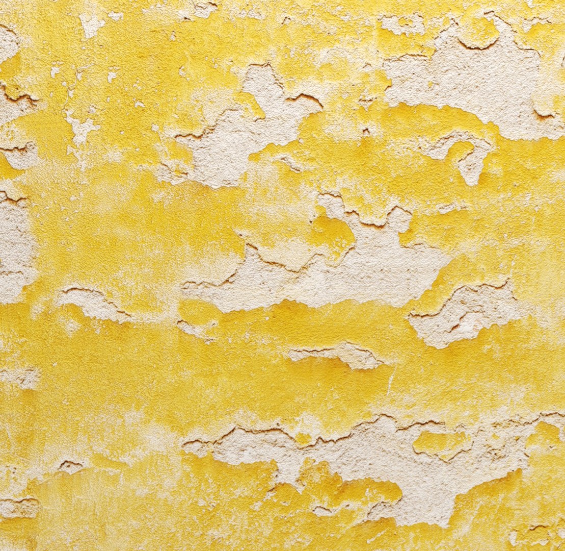 3d old plaster