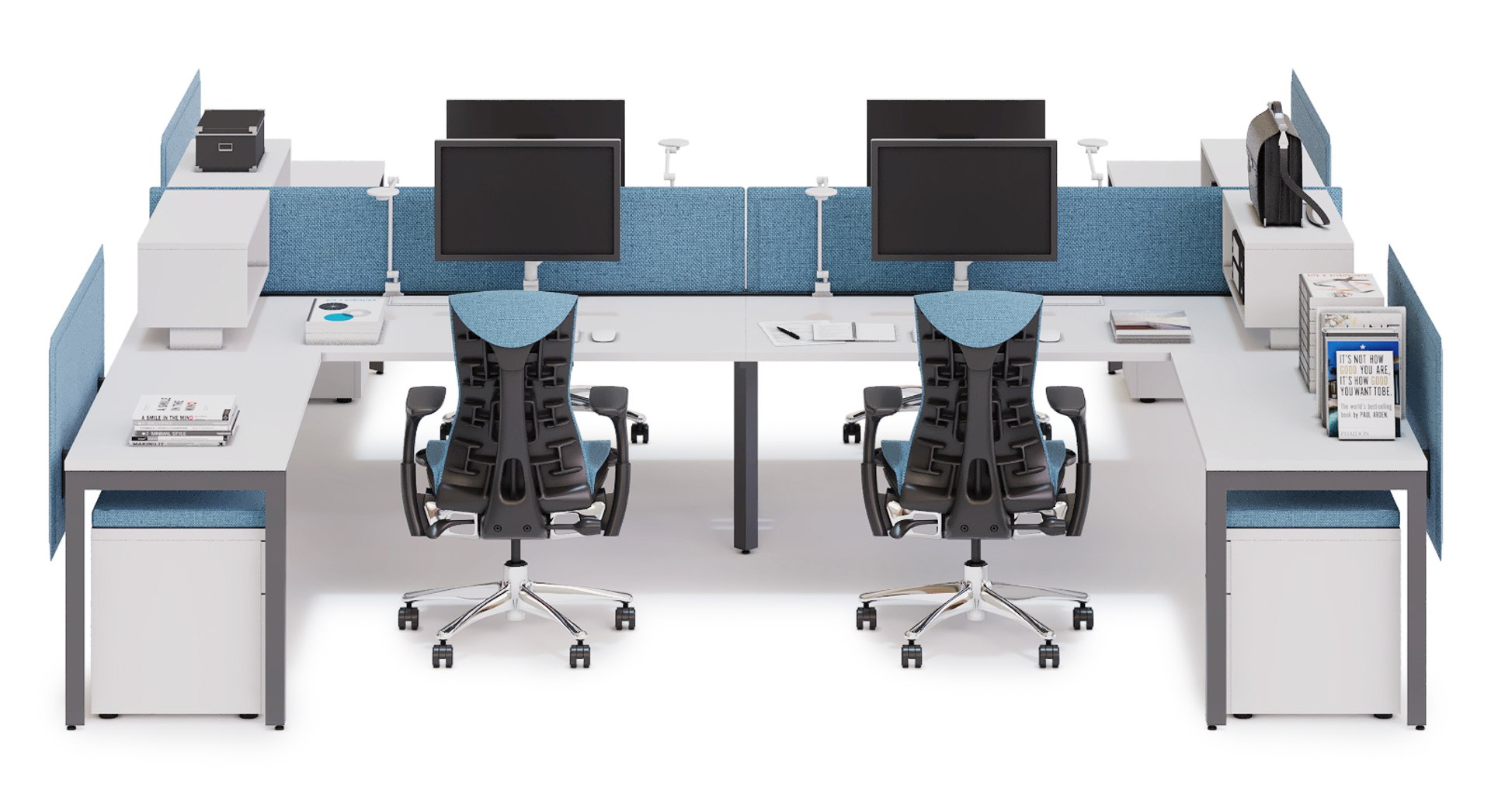 3D Herman Miller Layout - TurboSquid 1486732