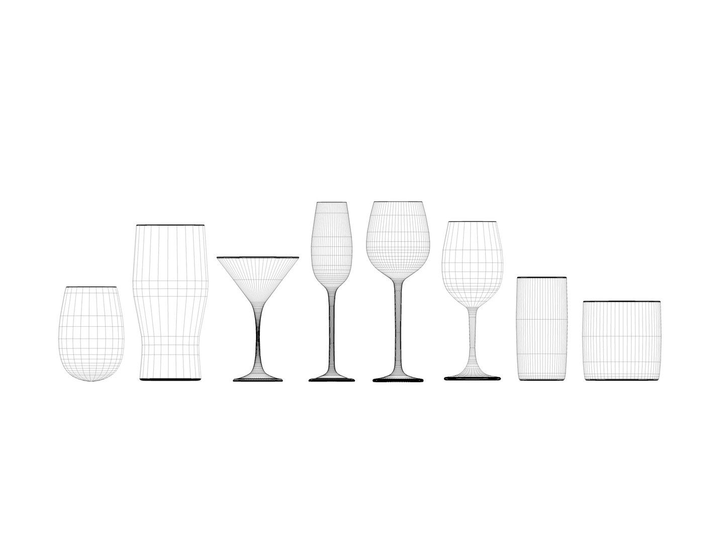 3D Set Glasses Model - TurboSquid 1412112