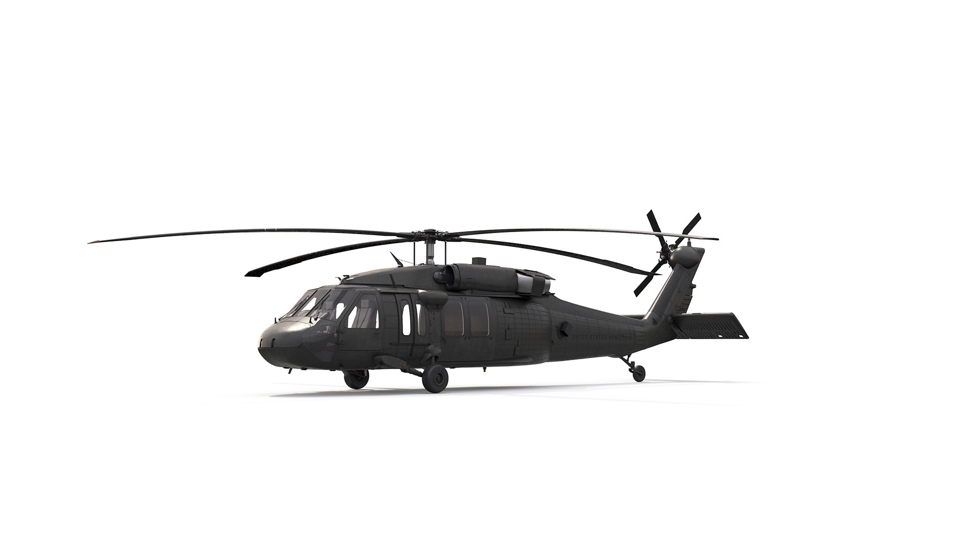 3D UH-60M With Cockpit - TurboSquid 2229748