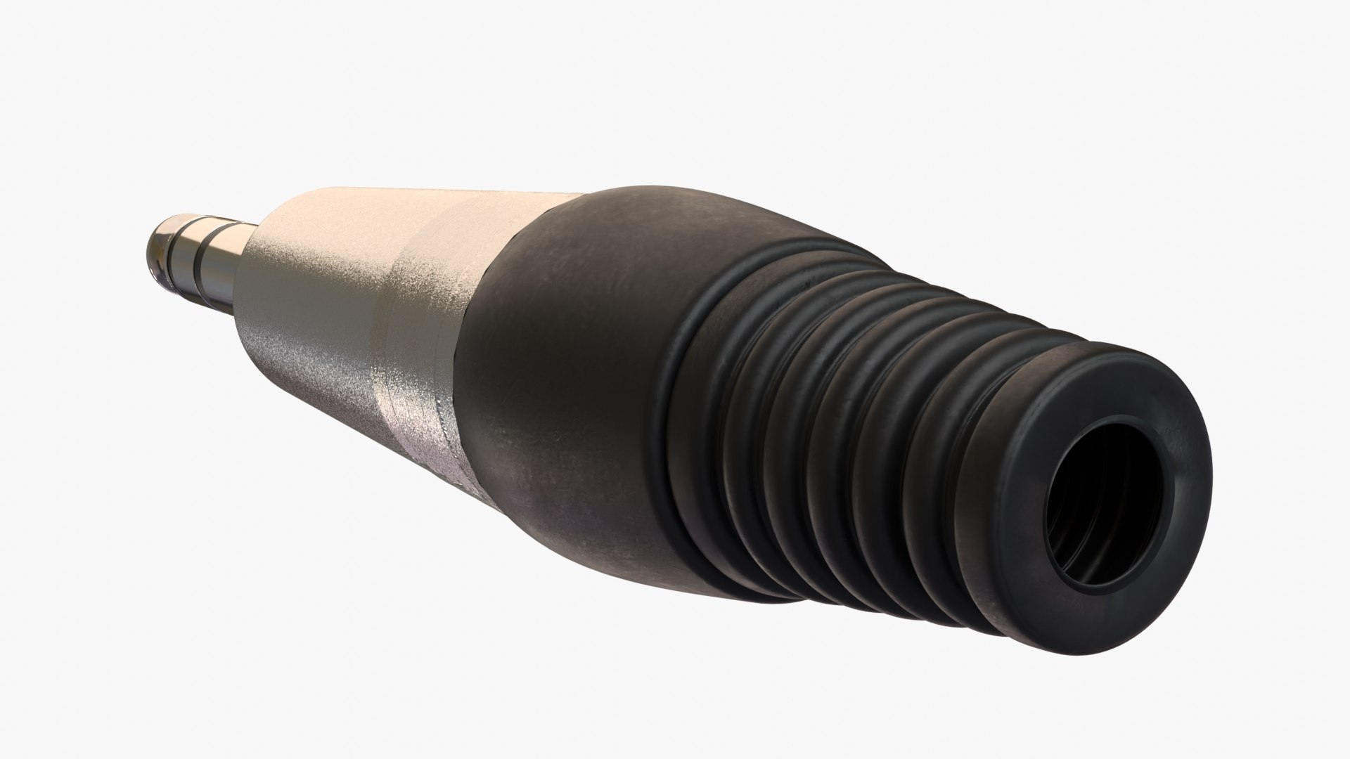 3D Jack 6 Mm Stereo Plug - TurboSquid 2183650