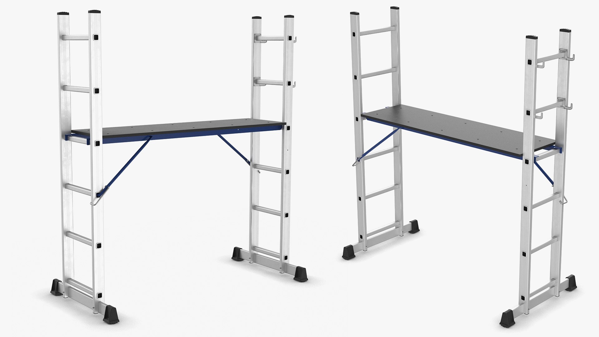 Scaffold Ladder Collection Model - TurboSquid 2325448