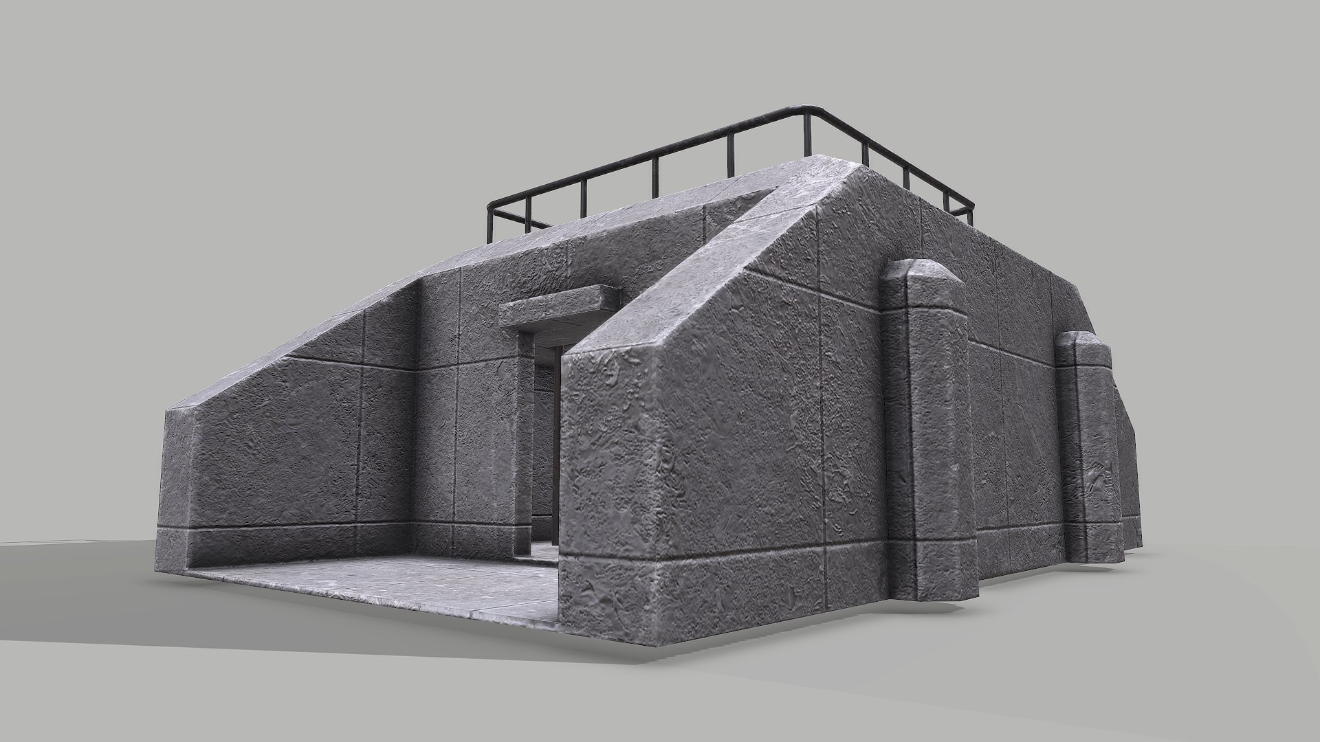 Military Bunker 3D Model - TurboSquid 1939463