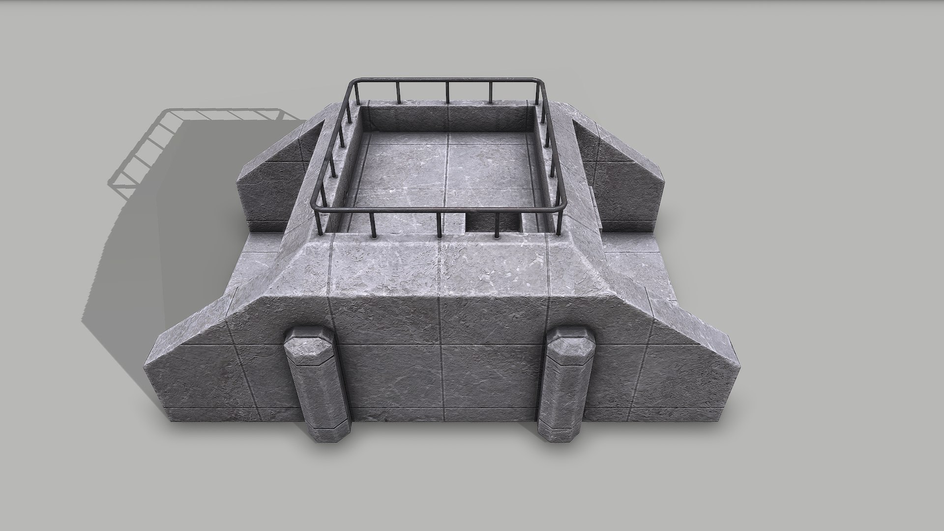 Military Bunker 3D Model - TurboSquid 1939463