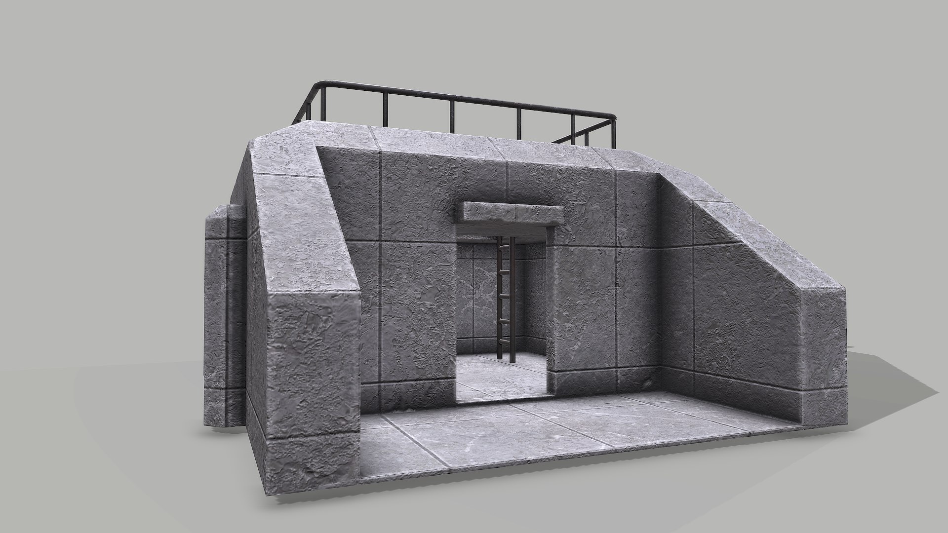Military Bunker 3D Model - TurboSquid 1939463