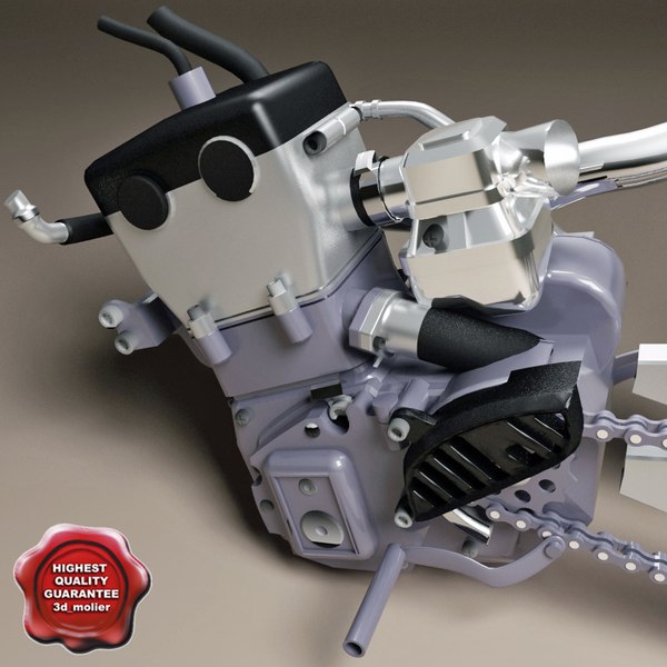 Motor De Moto 3D Modelos para Descargar | TurboSquid