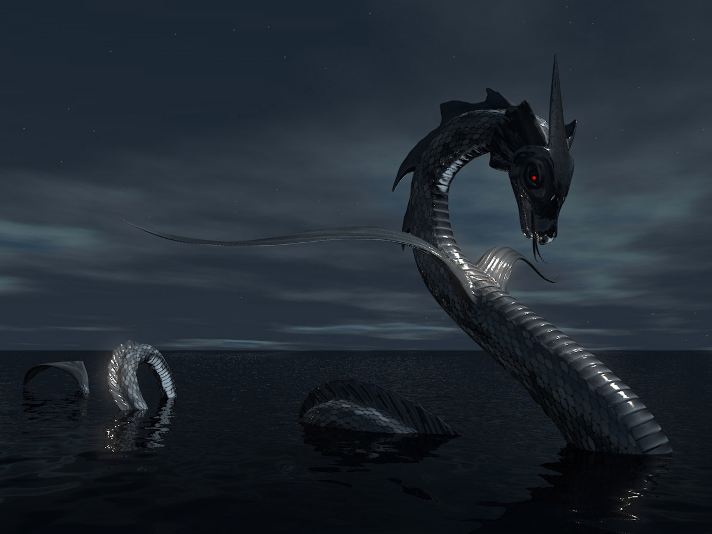 sea serpent c4d