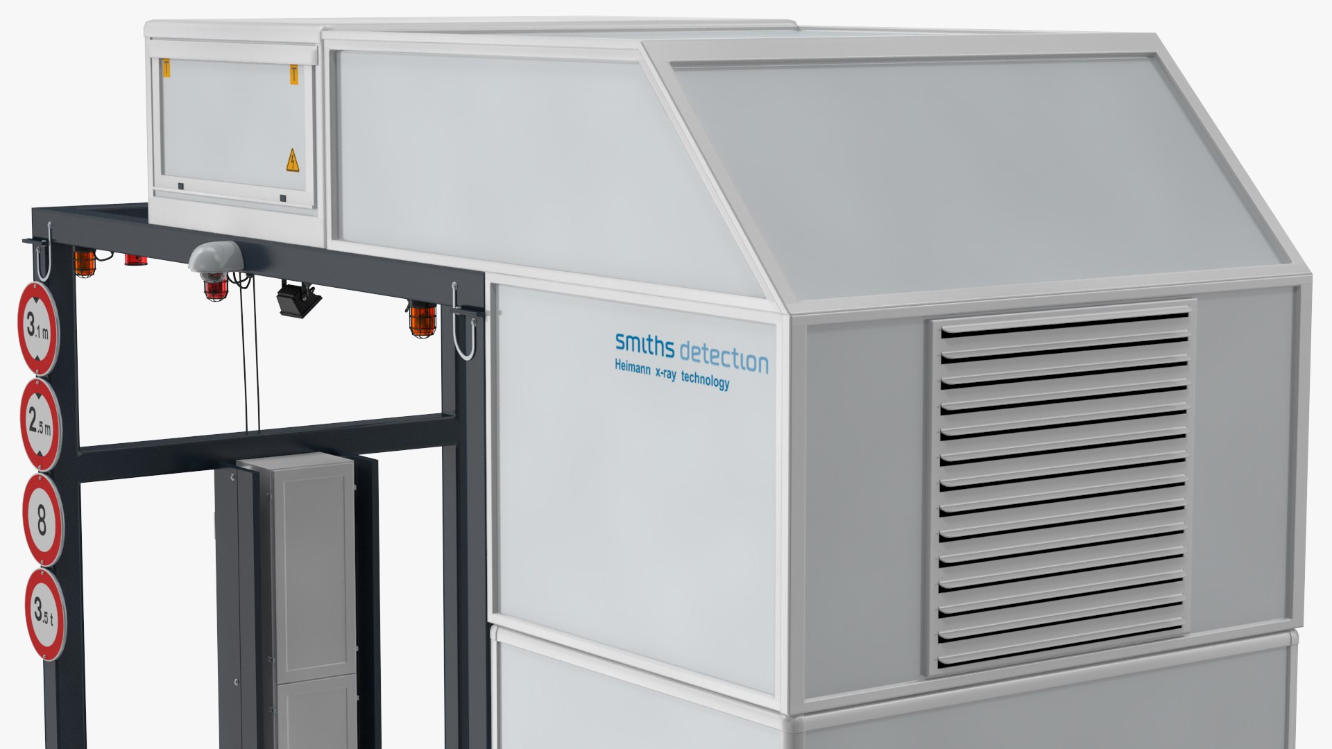 Smith Detection CIP 300 Compact Vehicle Inspection System 3D model ...