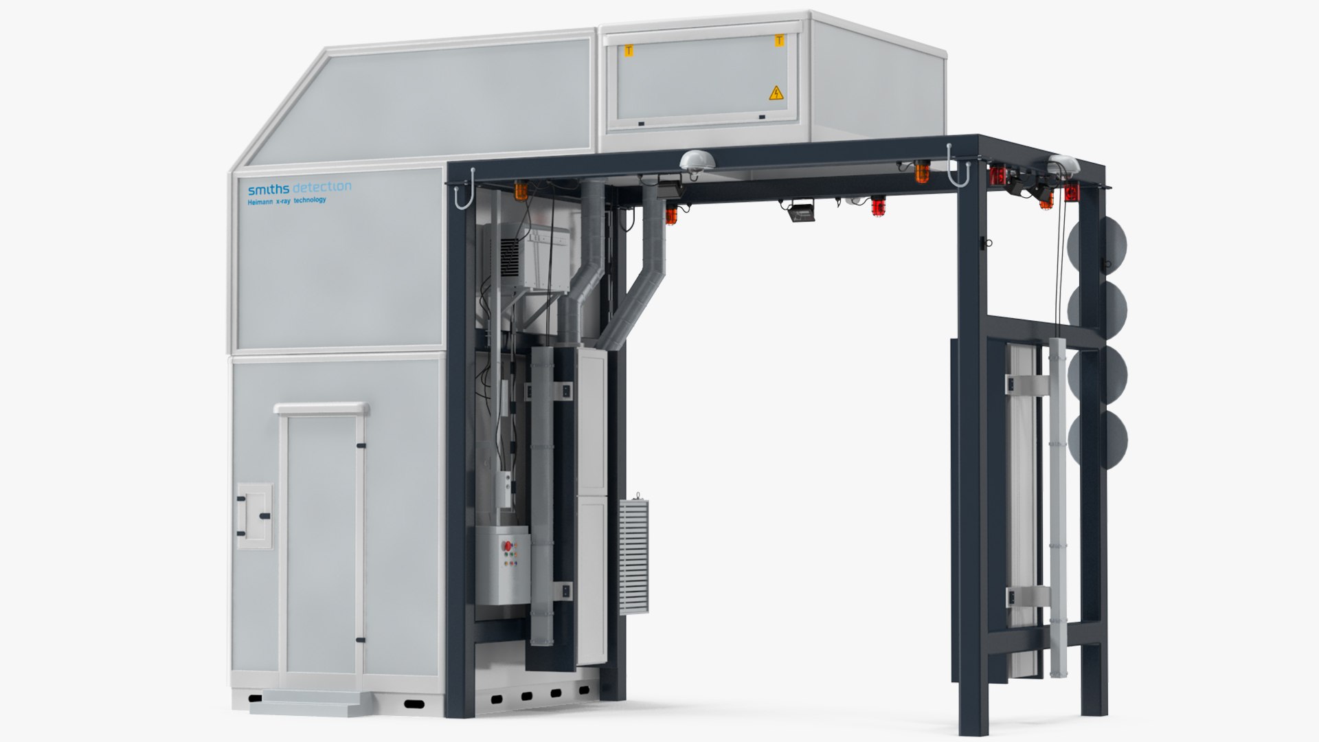 Smith Detection CIP 300 Compact Vehicle Inspection System 3D model ...