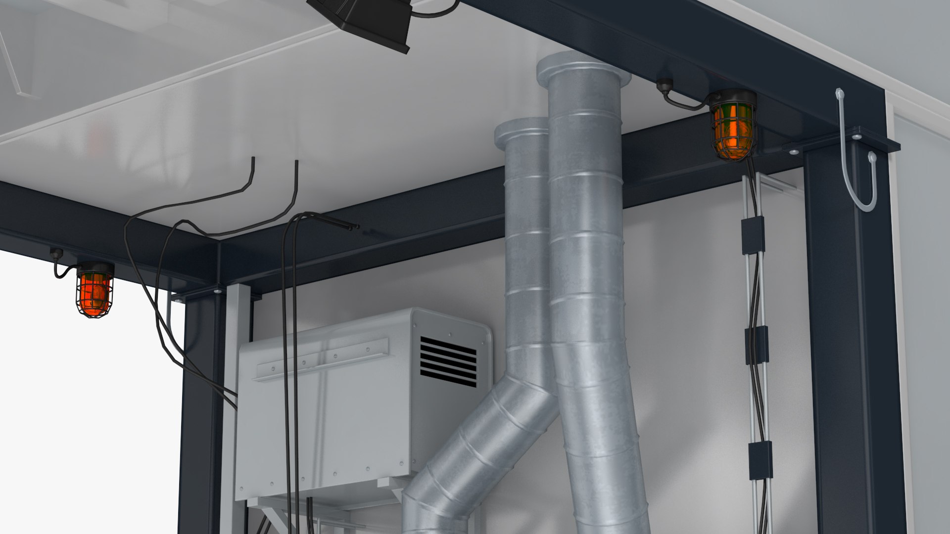 Smith Detection CIP 300 Compact Vehicle Inspection System 3D model ...