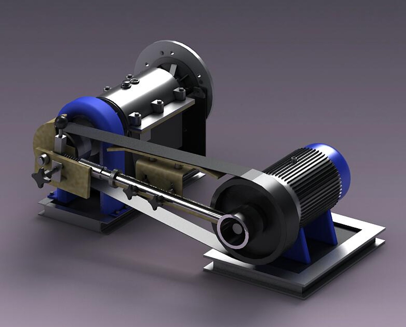 Engine Motor Air Pump 3D Model - TurboSquid 1615290